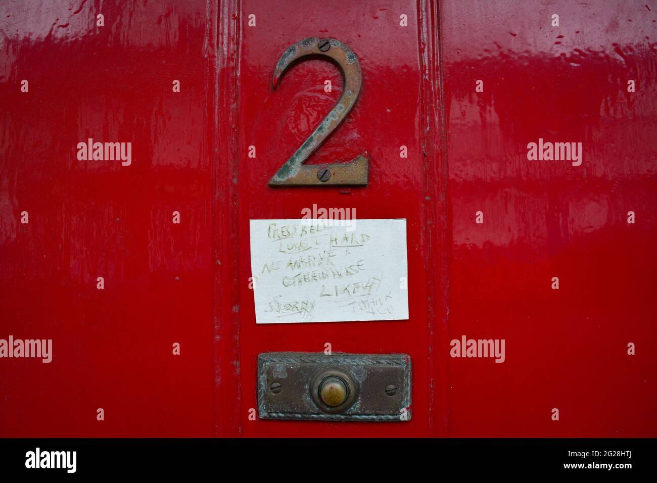 Retro doorbell hi-res stock photography and images - Alamy