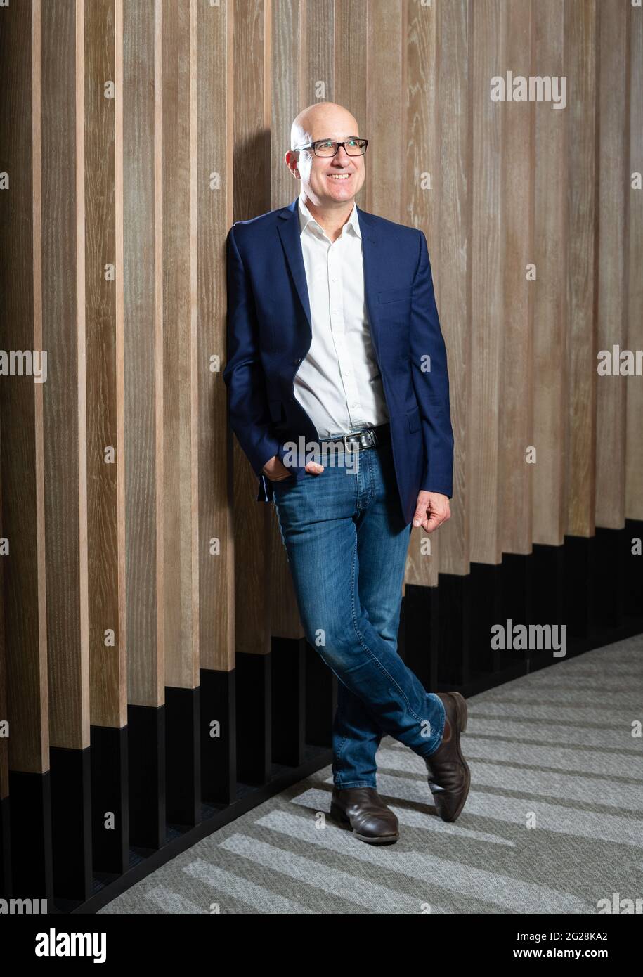 Previously unissued photo dated 24/02/21 of Chief Executive Officer ...