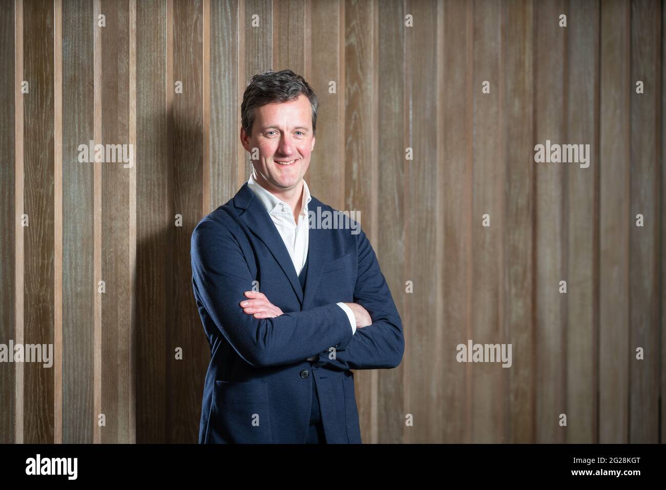 Previously unissued photo dated 24/02/21 of GB News Chief Operating ...