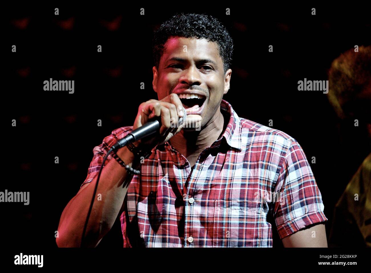 New York, NY, USA. 16 July, 2012. Chester Gregory, performs at the ...