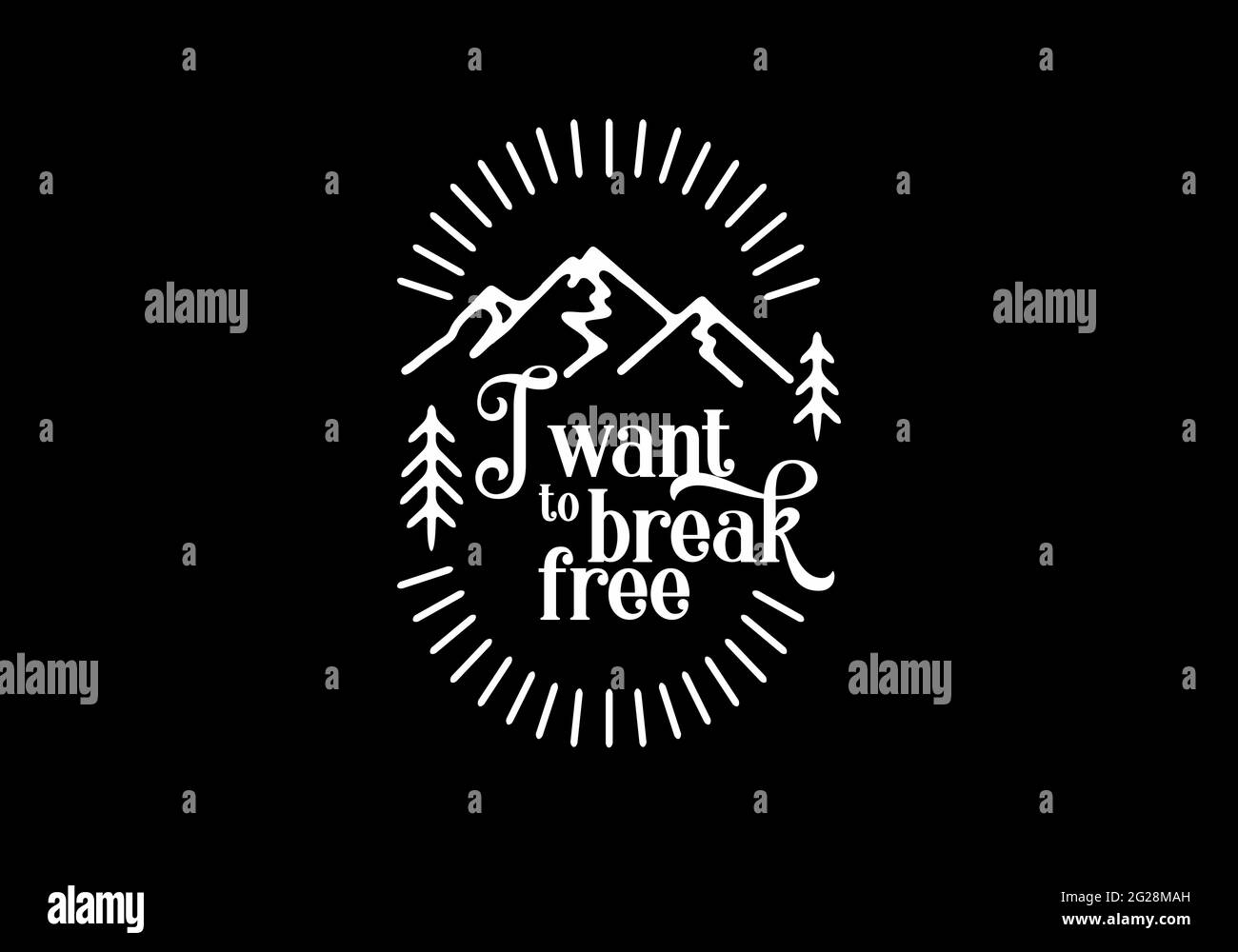 I want to break free Stock Vector Images - Alamy