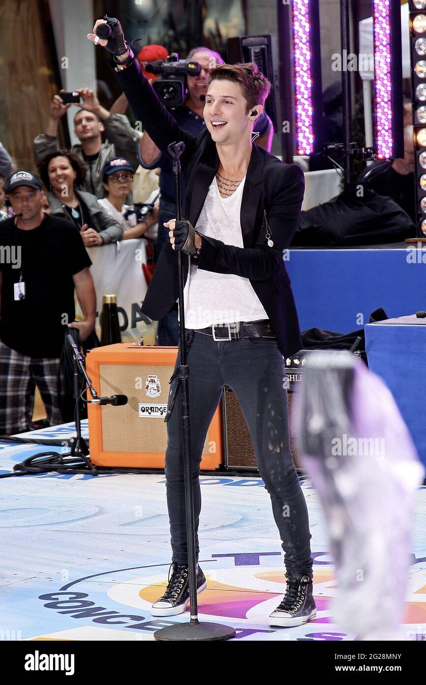 New York, NY, USA. 20 July, 2012. Ryan Follese, performs at the Hot ...