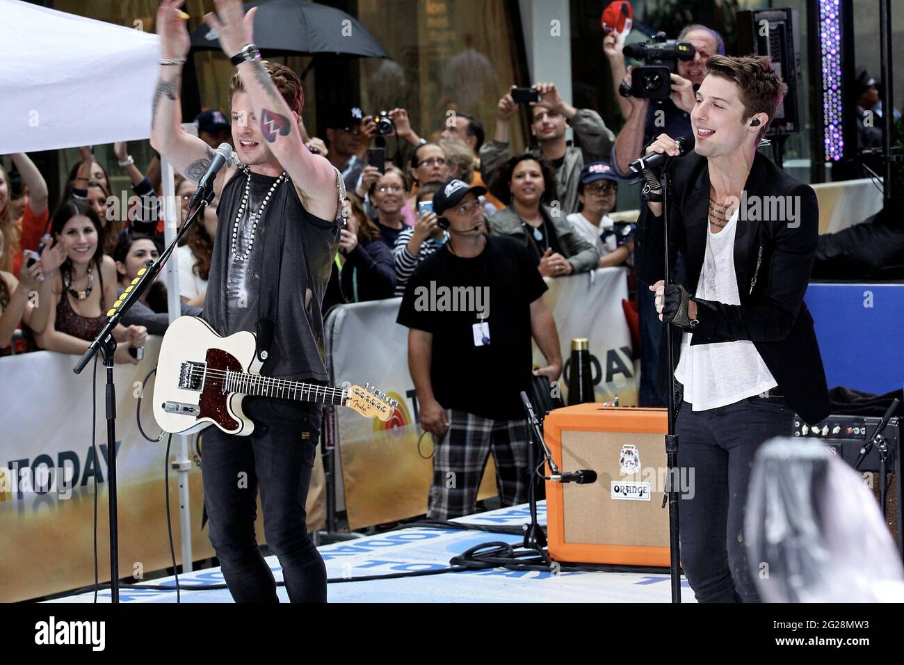 New York, NY, USA. 20 July, 2012. Nash Overstreet, Ryan Follese ...