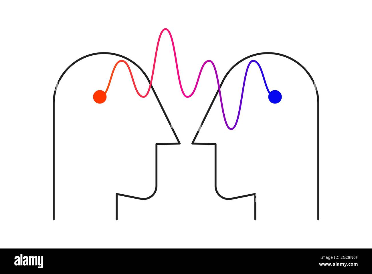 Communication vector illustration. Coaching logo. Education symbol ...