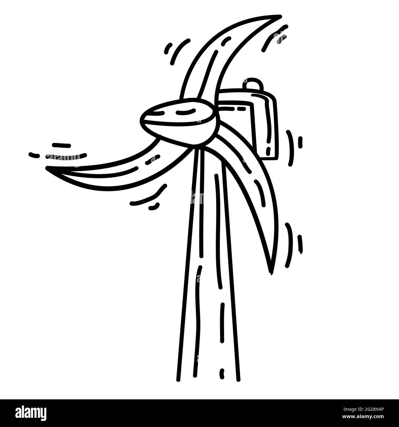 Wind_wheel Stock Vector Images - Alamy