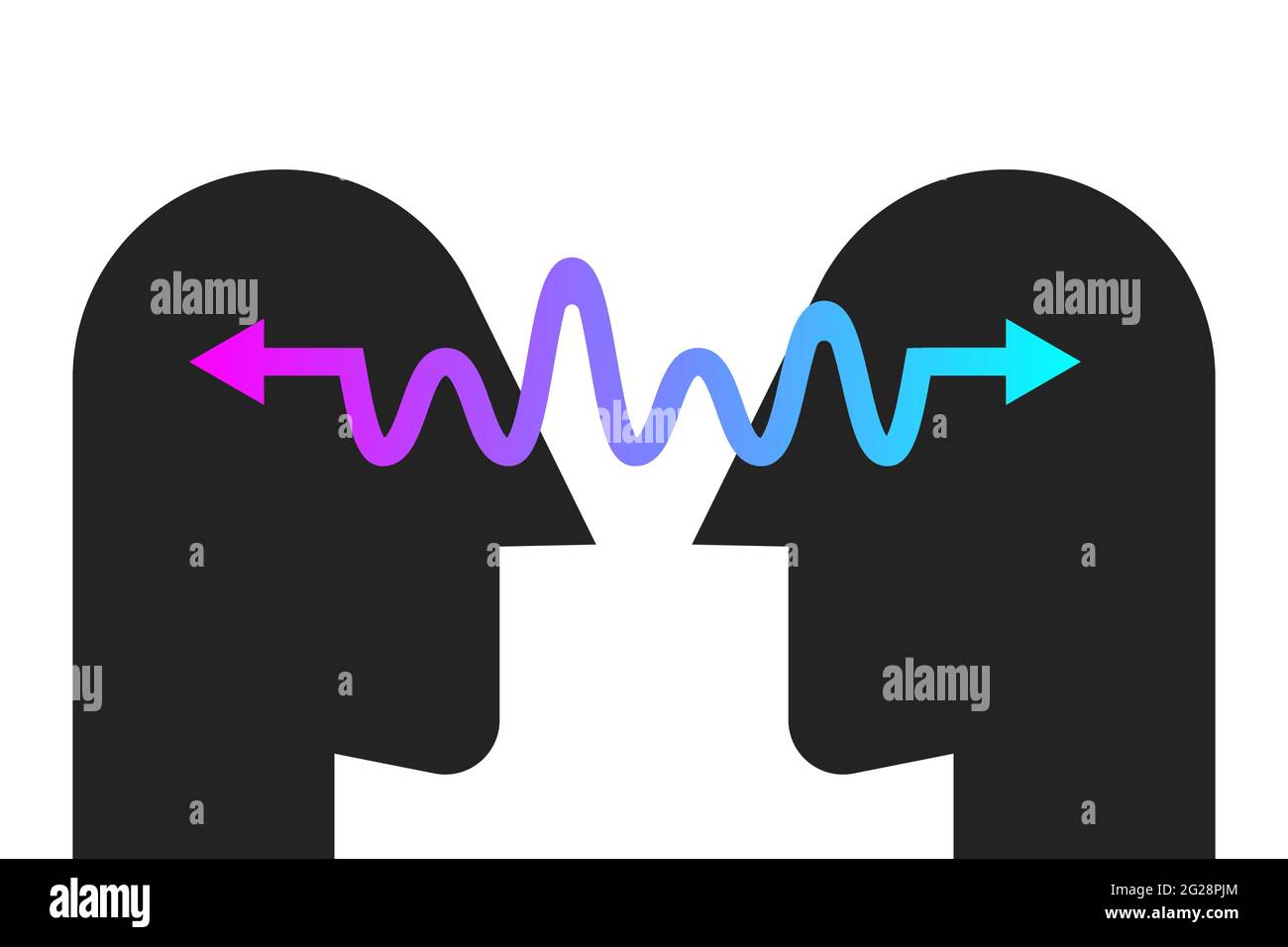 Concept wavelength Stock Vector Images - Alamy