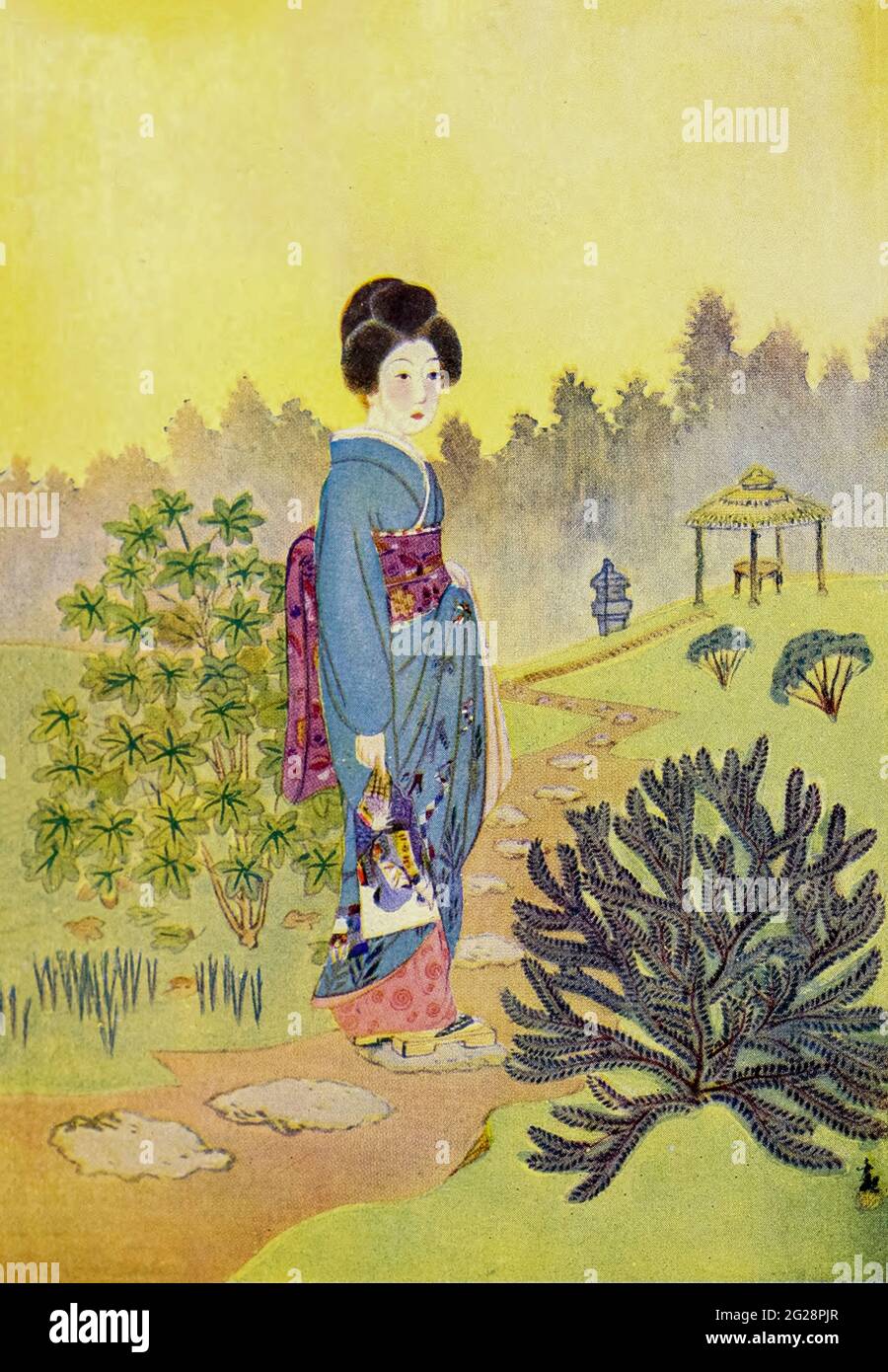 Geisha itsutomi hi-res stock photography and images - Alamy