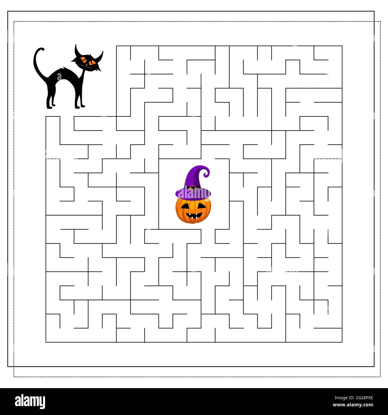 Halloween Maze Printable