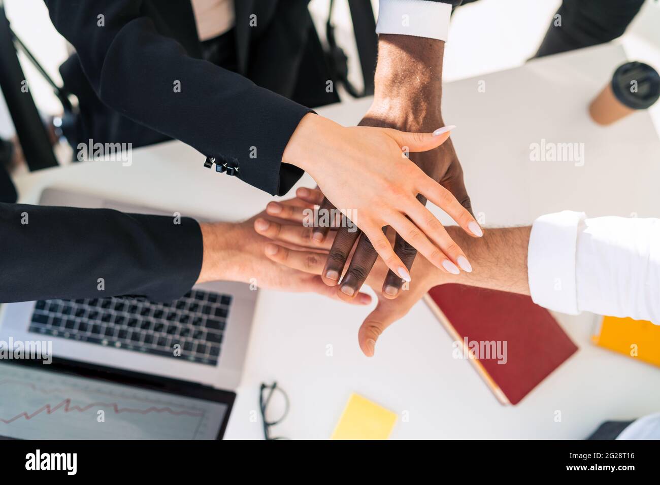 Hands staking hi-res stock photography and images - Alamy