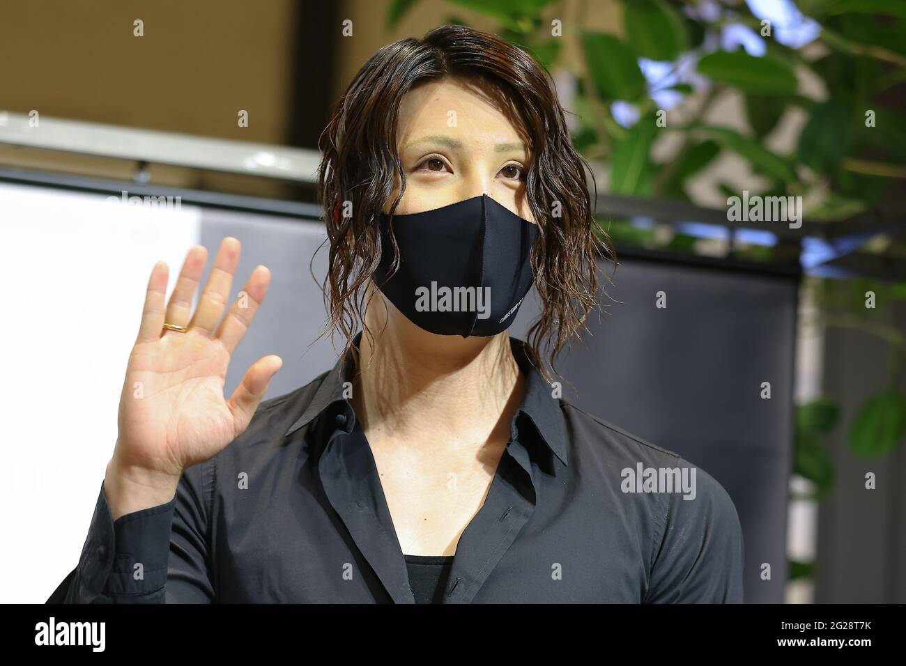 Tokyo, Japan. 09th June, 2021. CHRISTIAN ROLAND, an apparel brand ...