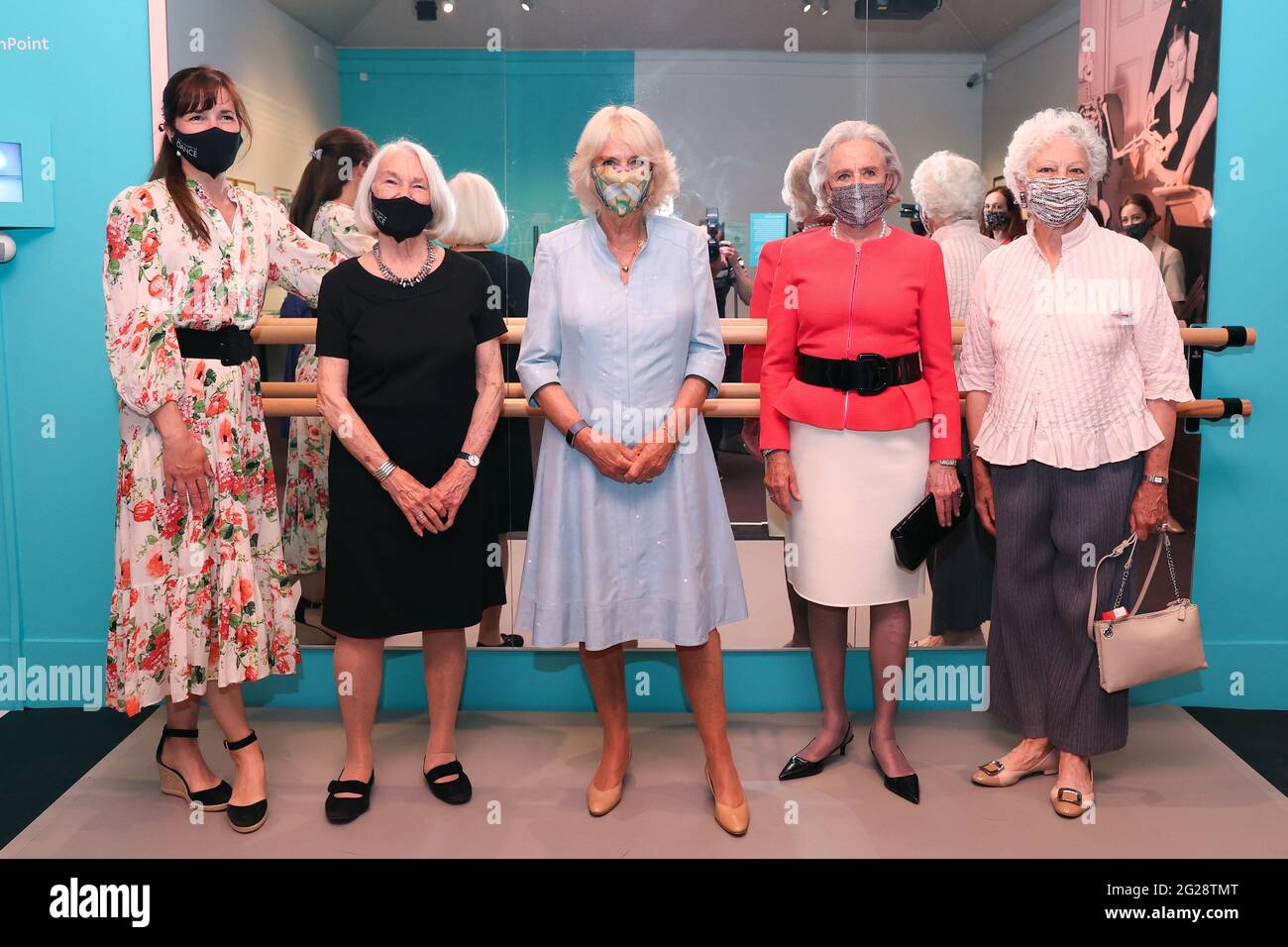 (left to right) Dame Darcey Bussell, , guest (name not given), Duchess ...