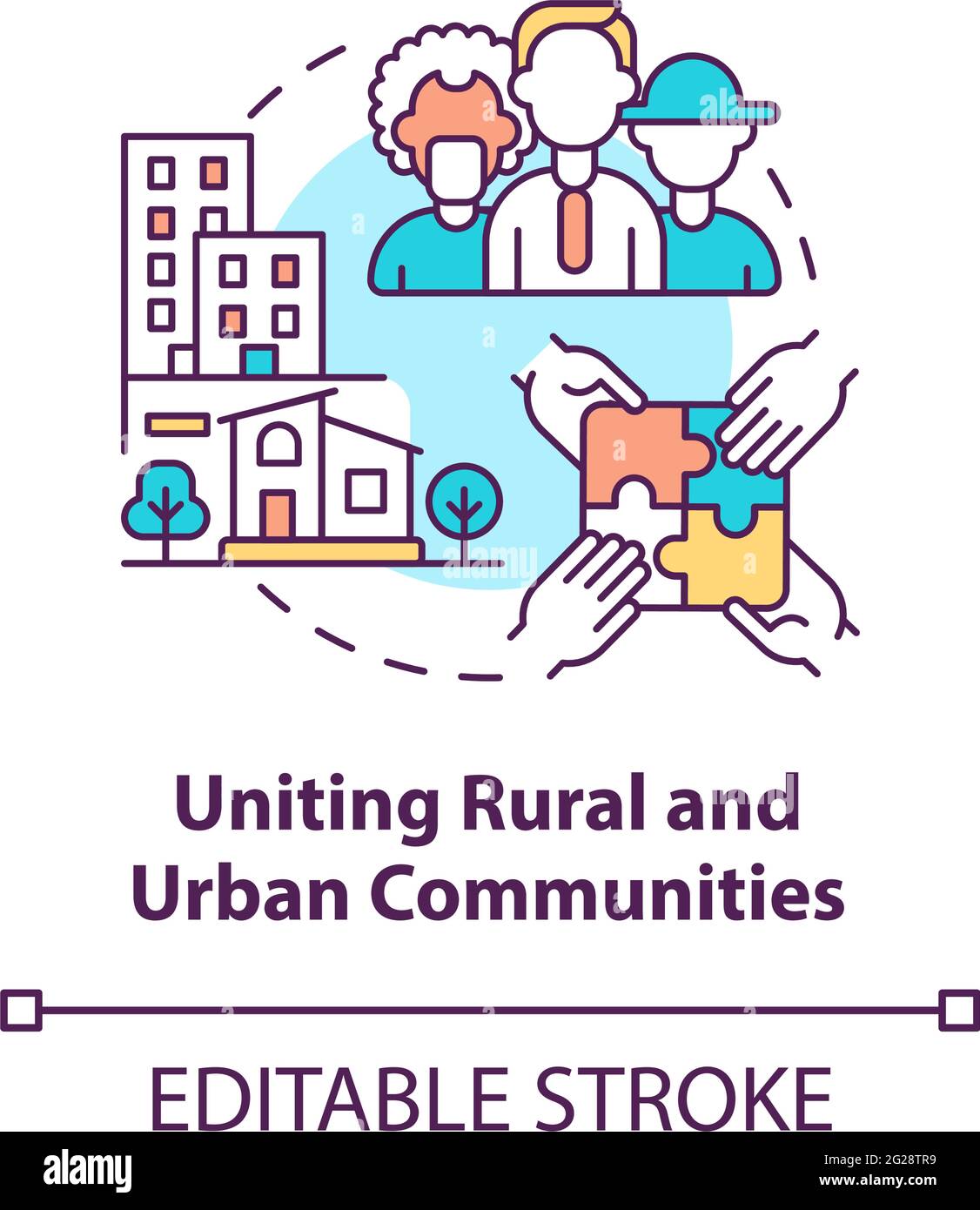 Rural communities Cut Out Stock Images & Pictures - Alamy