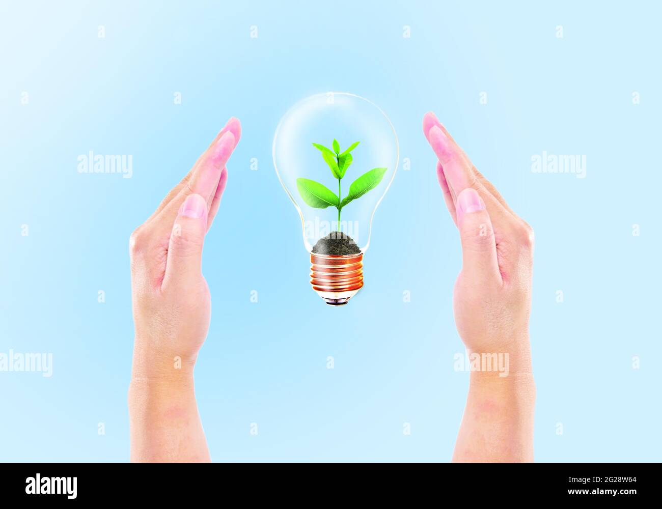 Two hands raised up Stock Photo - Alamy