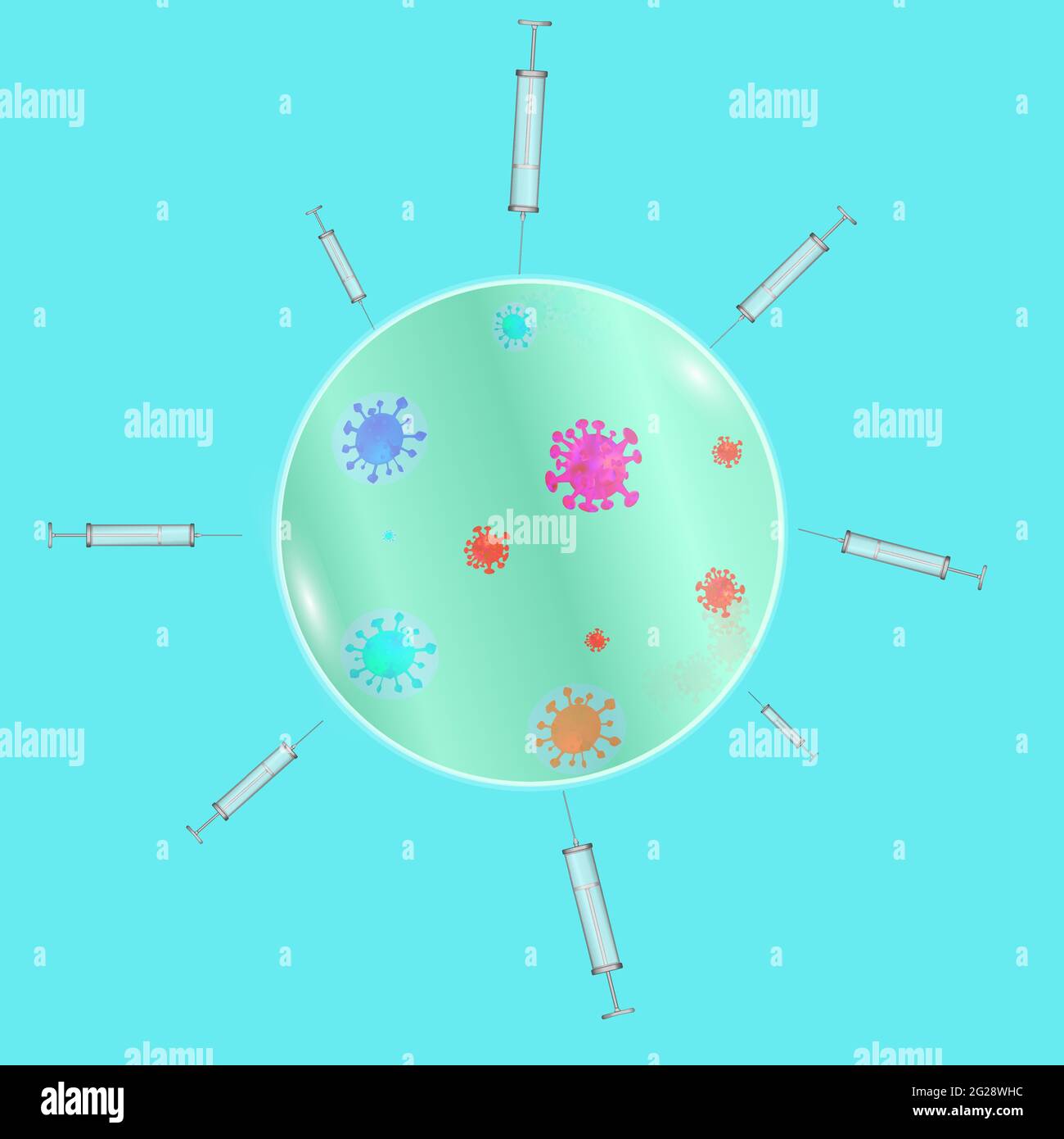 The concept of prevention and protection against viruses of the planet ...