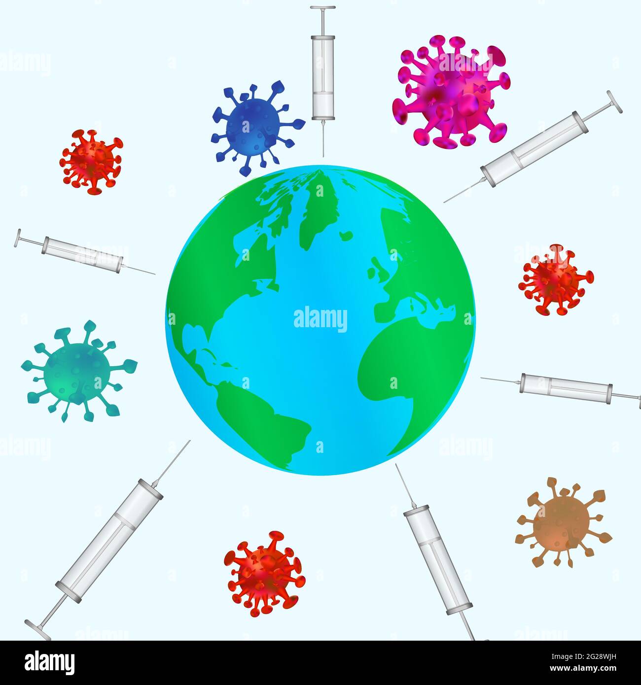 The concept of prevention and protection against viruses of the planet ...