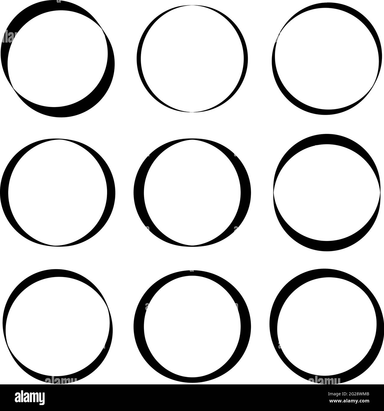 Simple Circle Border Clip Art