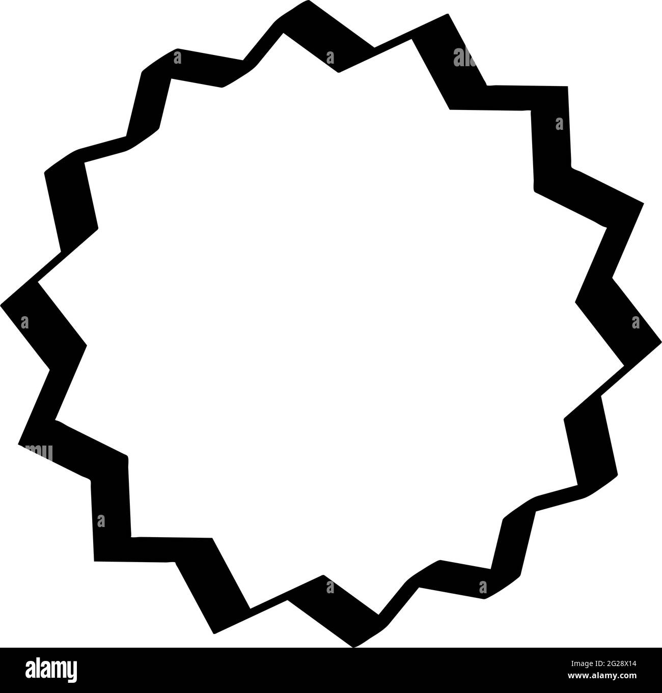 Radial starburst, sunburst, price tag. Label sticker and vinyl clip-art ...