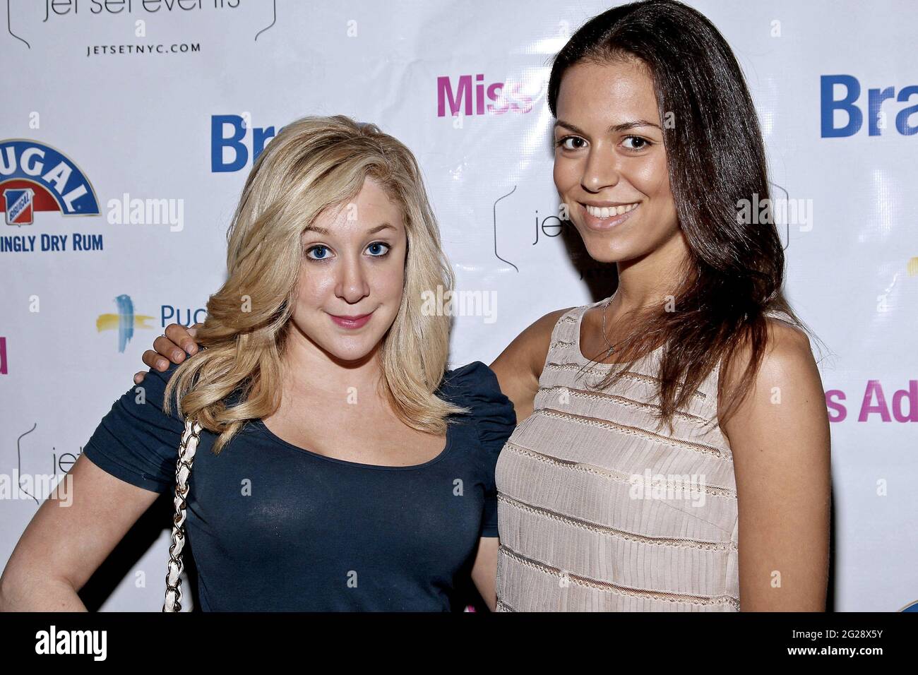 New York, NY, USA. 23 July, 2012. Amy Poliakoff, Antonella Llemos at ...