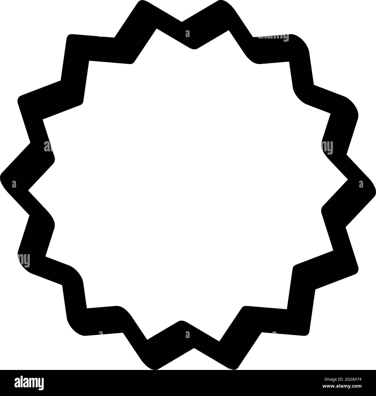 Radial starburst, sunburst, price tag. Label sticker and vinyl clip-art ...