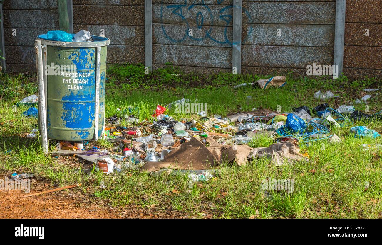 Trashed hi-res stock photography and images - Alamy