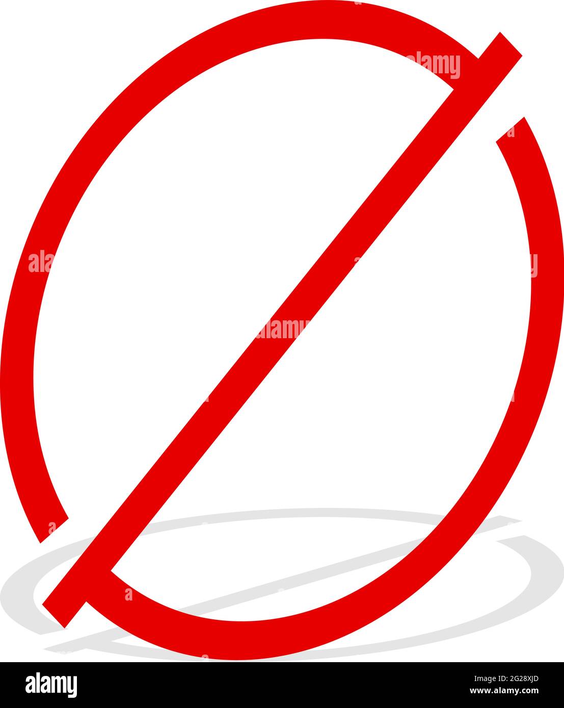 Restriction, prohibition sign icon, symbol – Stock vector illustration ...