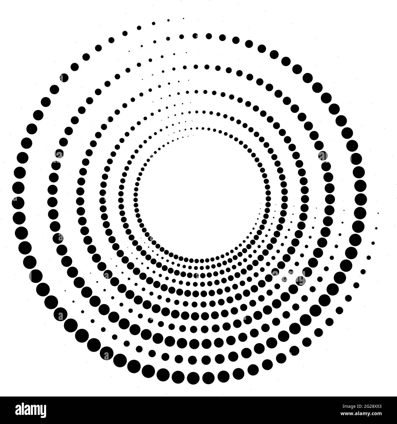 Abstract spiral, swirl and twirl. Voilute, helix, cochlear element ...