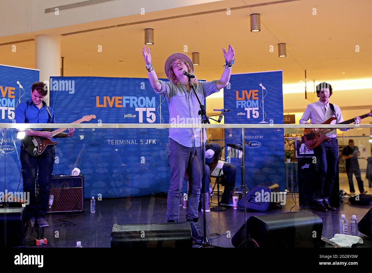 New York, NY, USA. 26 July, 2012. Allen Stone, performs at the Live ...