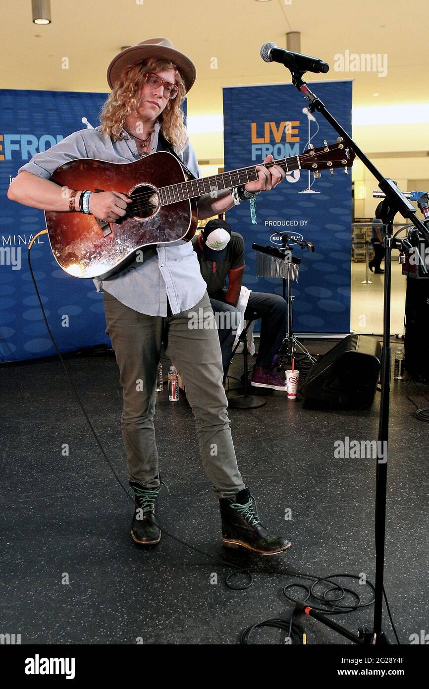 New York, NY, USA. 26 July, 2012. Allen Stone, performs at the Live ...