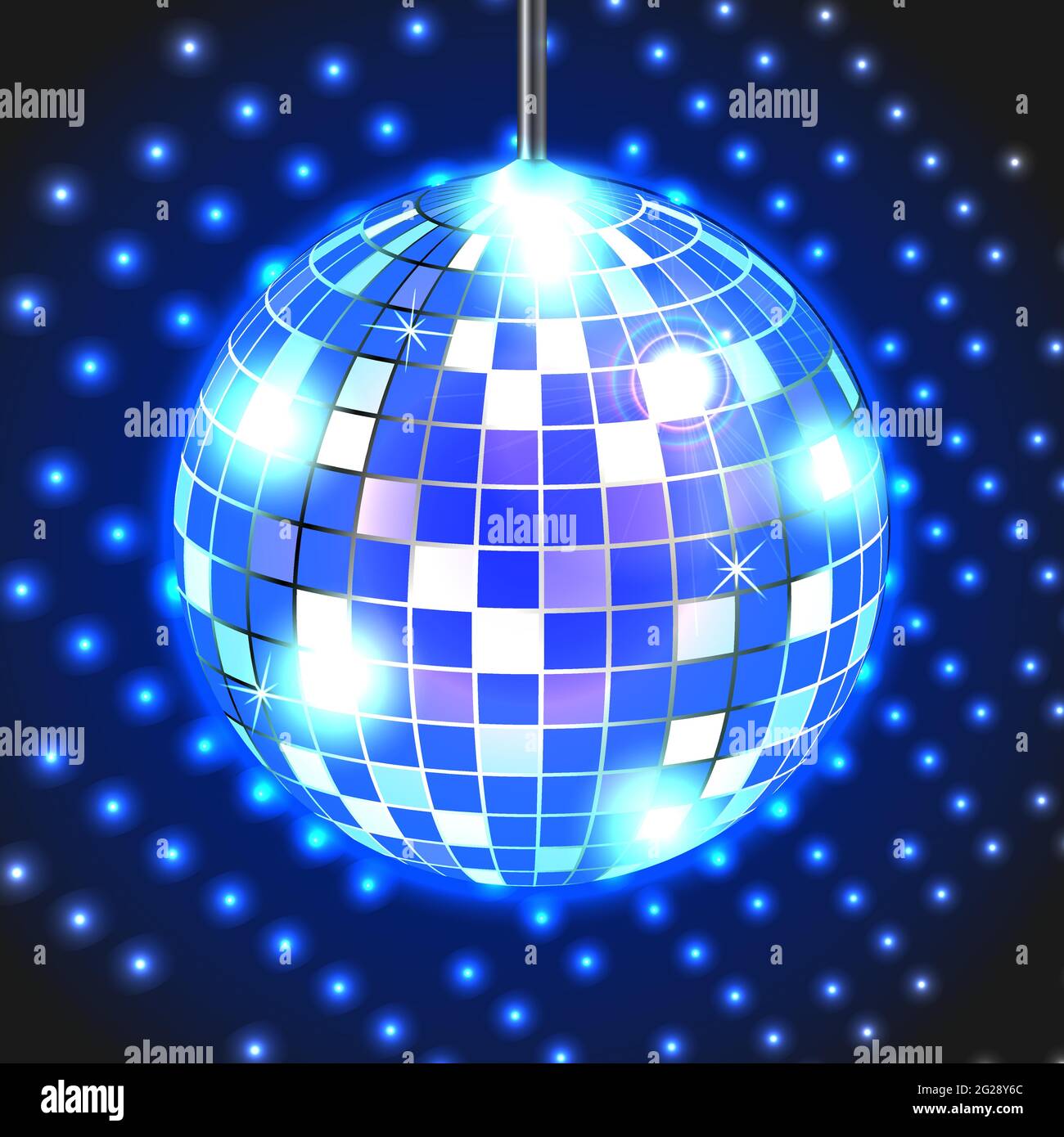 Abstract disco ball background Stock Vector Images - Alamy