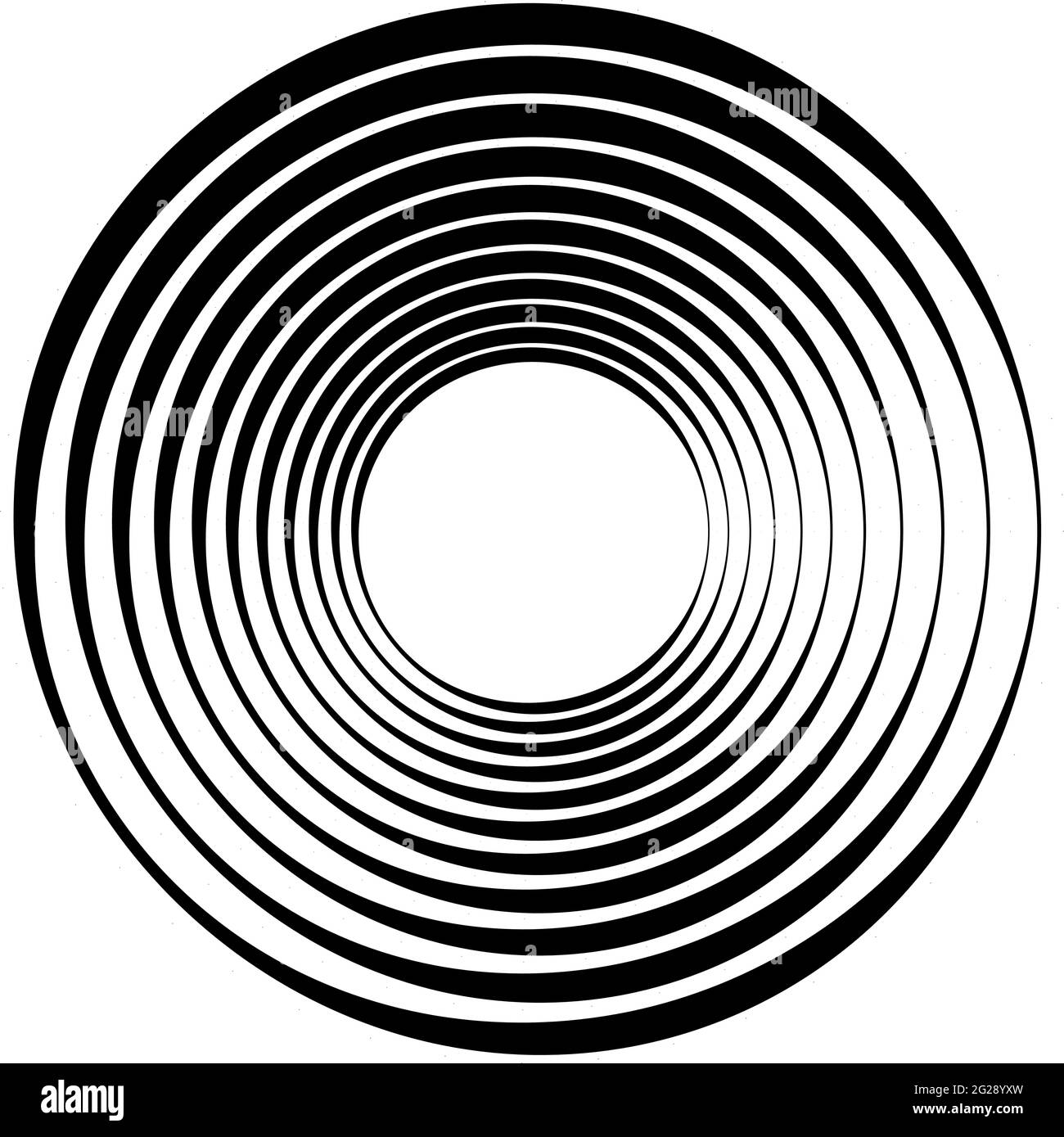 Abstract spiral, swirl and twirl. Voilute, helix, cochlear element ...