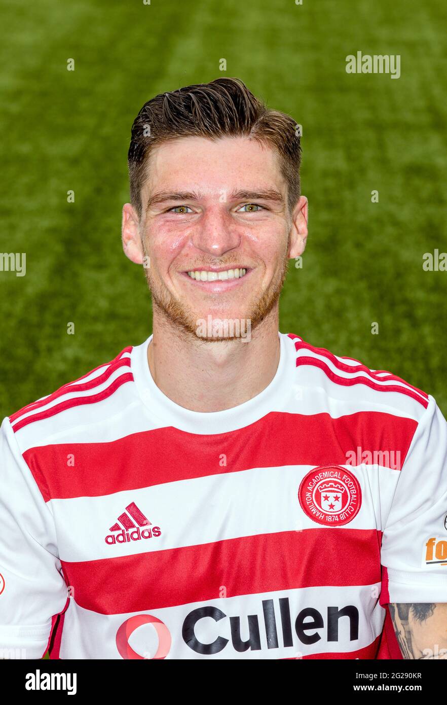 File photo dated 18-08-2020 of Hamilton Academical's Ross Callachan ...
