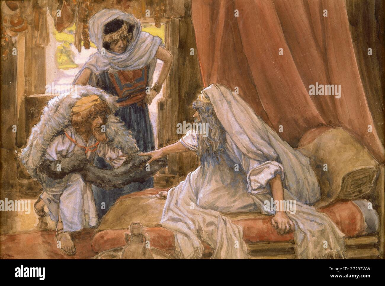 Jacob deceives isaac hi-res stock photography and images - Alamy