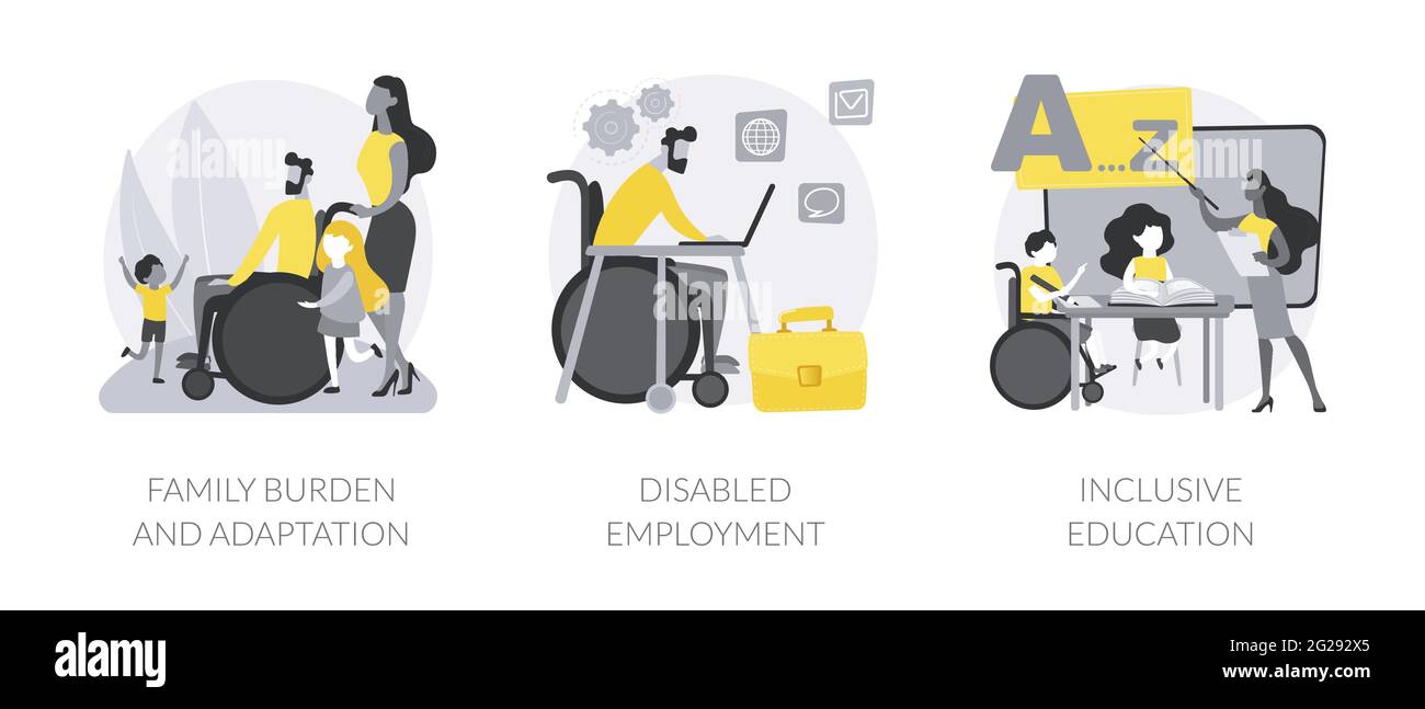 Social environment abstract concept vector illustrations Stock Vector ...