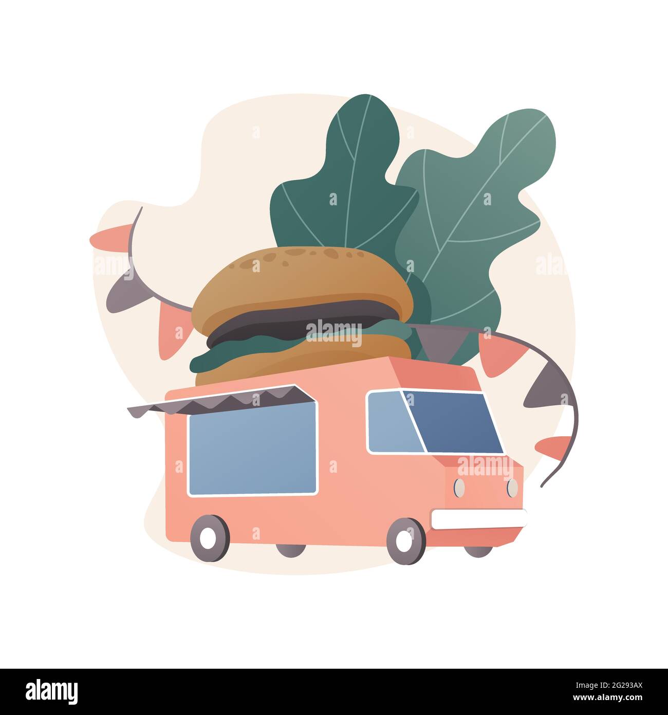 Food festival abstract concept vector illustration Stock Vector Image ...