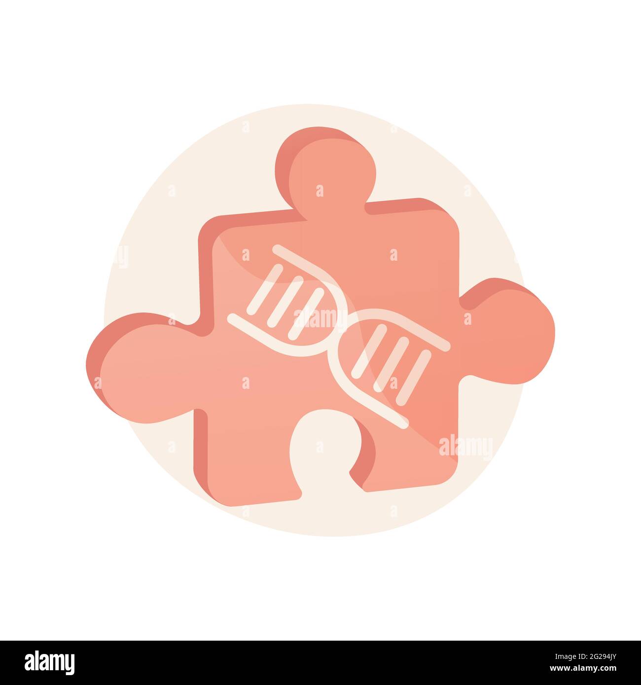 Genetic engineering abstract concept vector illustration Stock Vector ...