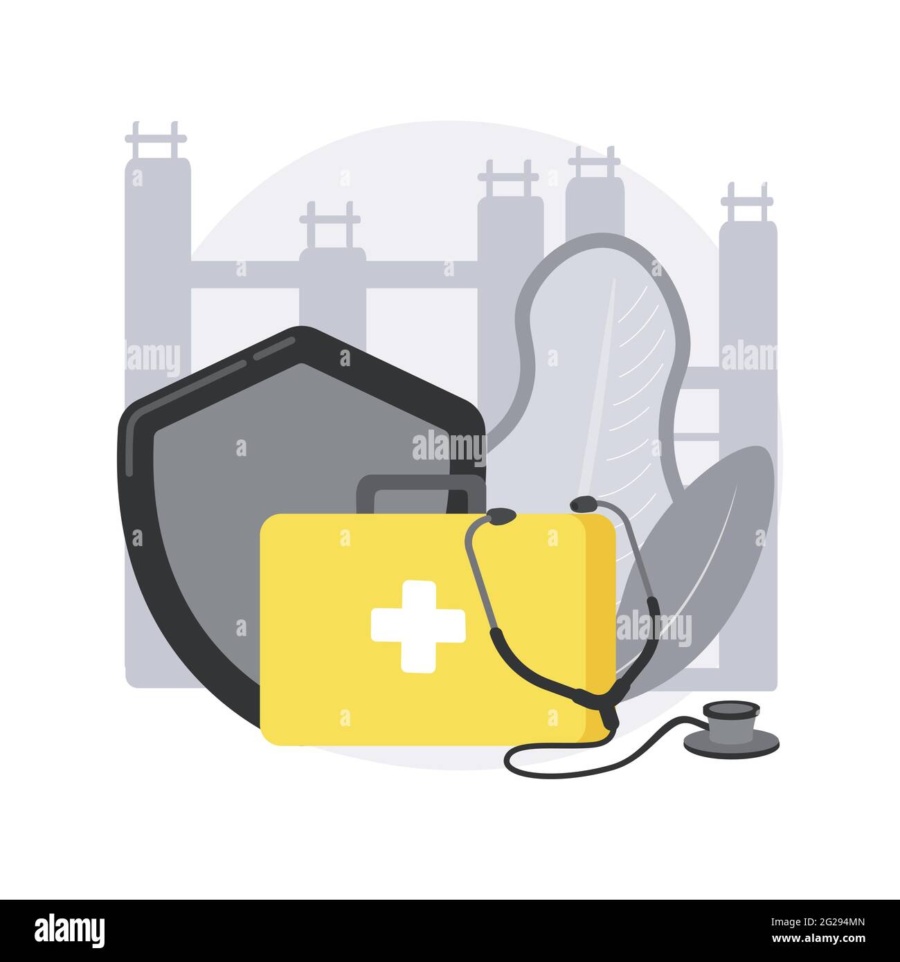 Occupational health abstract concept vector illustration Stock Vector Image & Art - Alamy