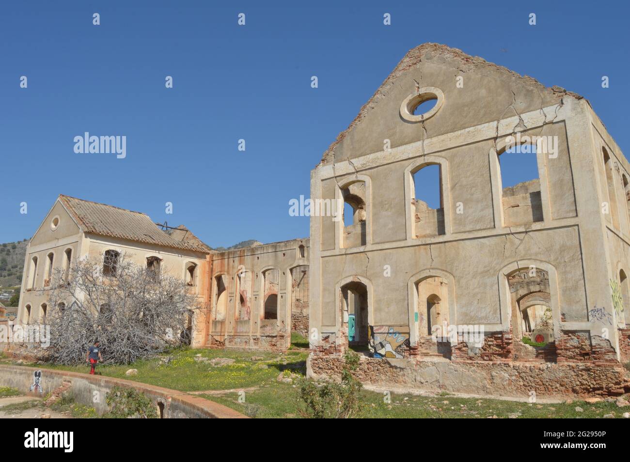 Colonial buildings of a abandoned sugar factory In Maro Stock Photo - Alamy