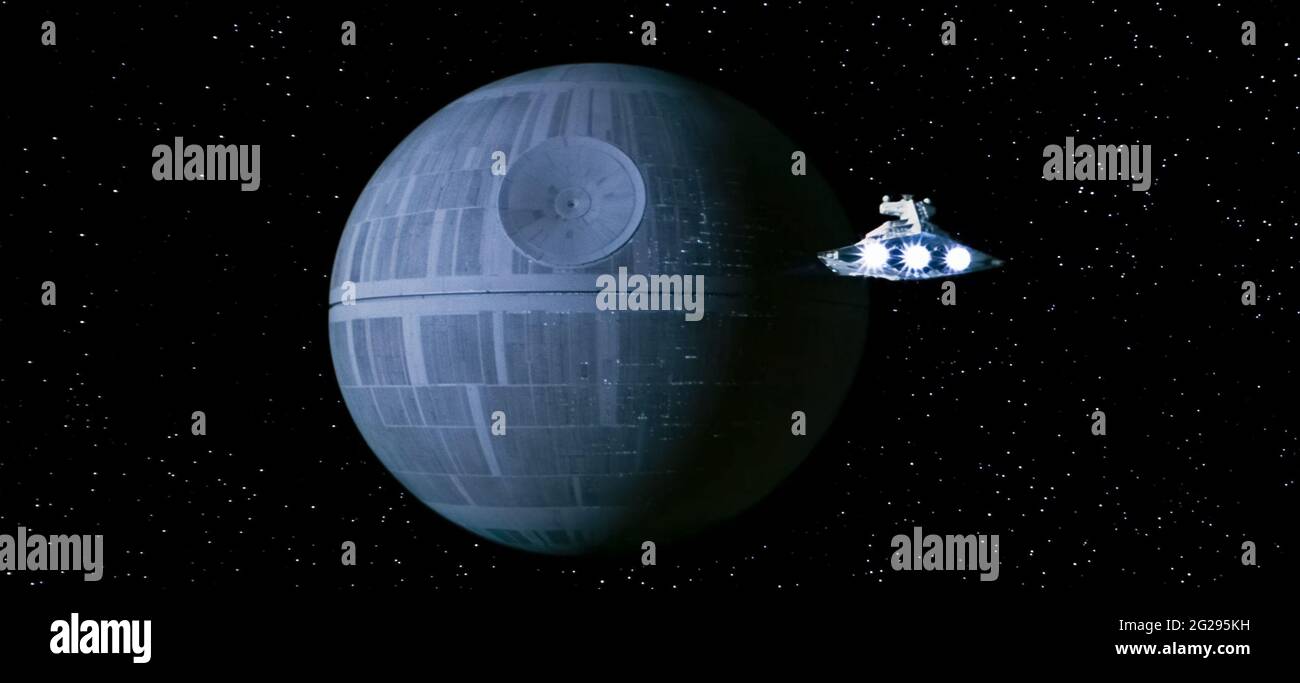 USA. Death Star in a scene from the (C)Twentieth Century Fox film: Star ...