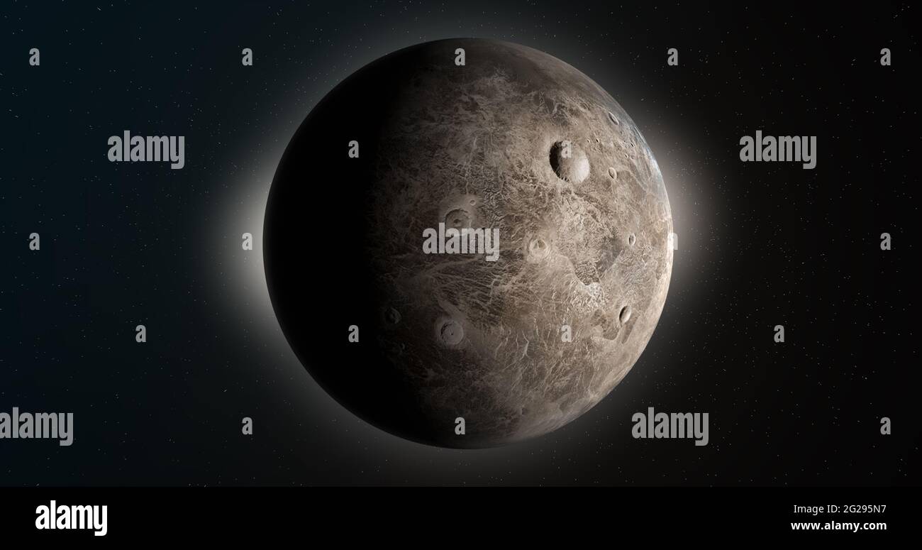 Ceres, dwarf planet, in the outer space Stock Photo - Alamy