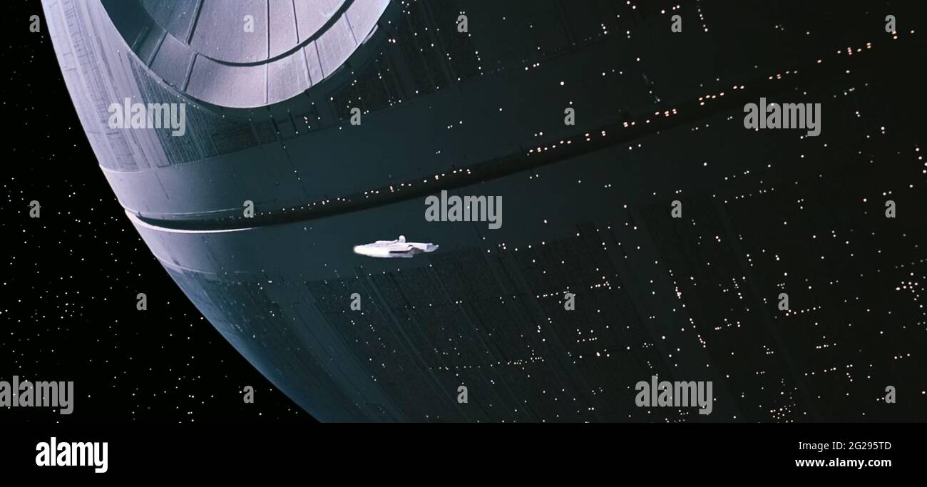USA. Death Star in a scene from the (C)Twentieth Century Fox film: Star ...