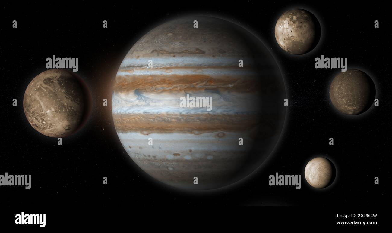 Jupiter moons hi-res stock photography and images - Alamy