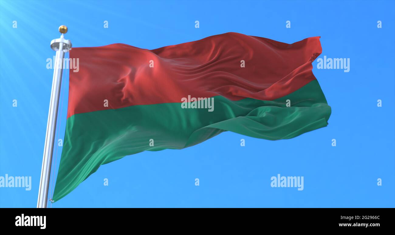 Flag of La Paz, capital city of Bolivia. 3d rendering Stock Photo - Alamy