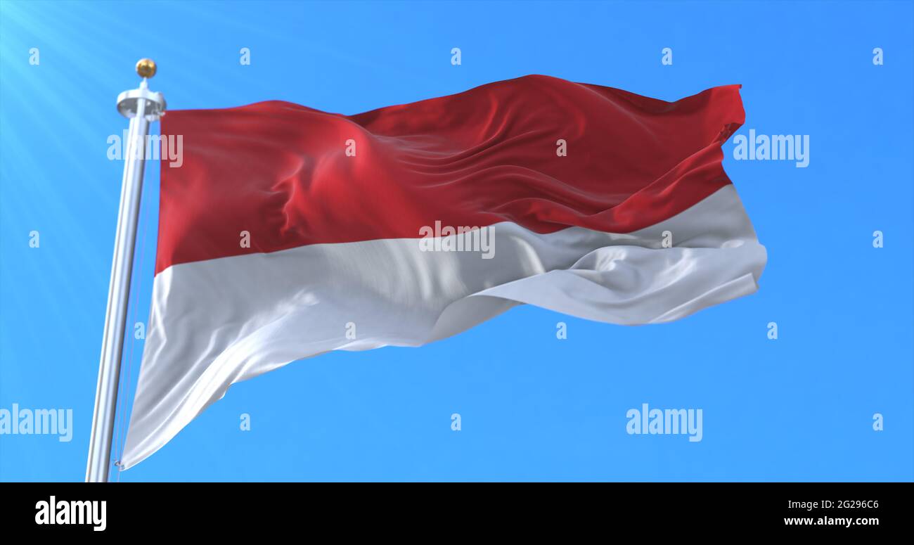 Flag of Vienna, capital city of Austria, 3d rendering Stock Photo - Alamy