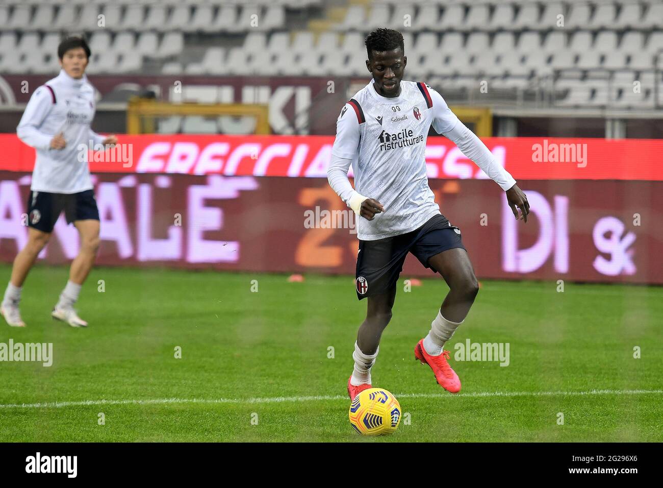 Musa Barrow of Bologna FC during the Serie A 2020/21 season of Bologna ...