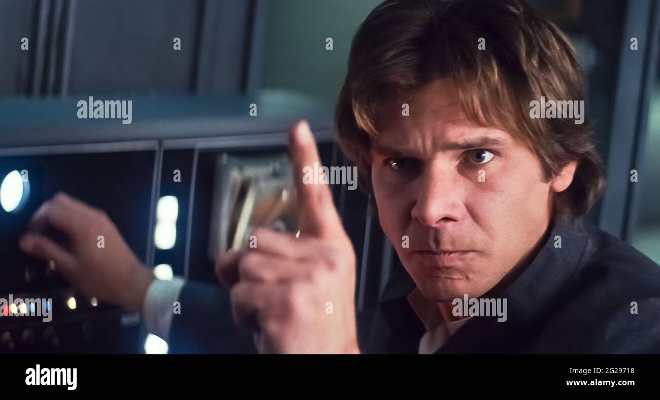 Harrison ford star wars 1980 hi-res stock photography and images - Alamy