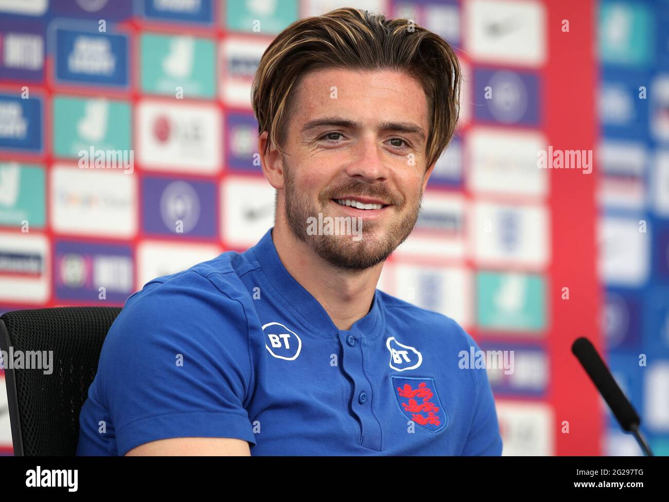 Jack grealish smiling hi-res stock photography and images - Alamy