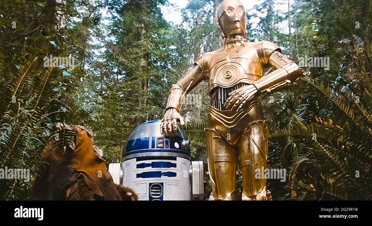 R2d2 And C3po In Movie
