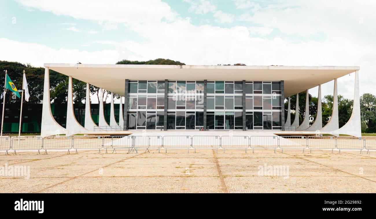 The Federal Supreme Court in Brasilia, federal capital of Brazil Stock ...