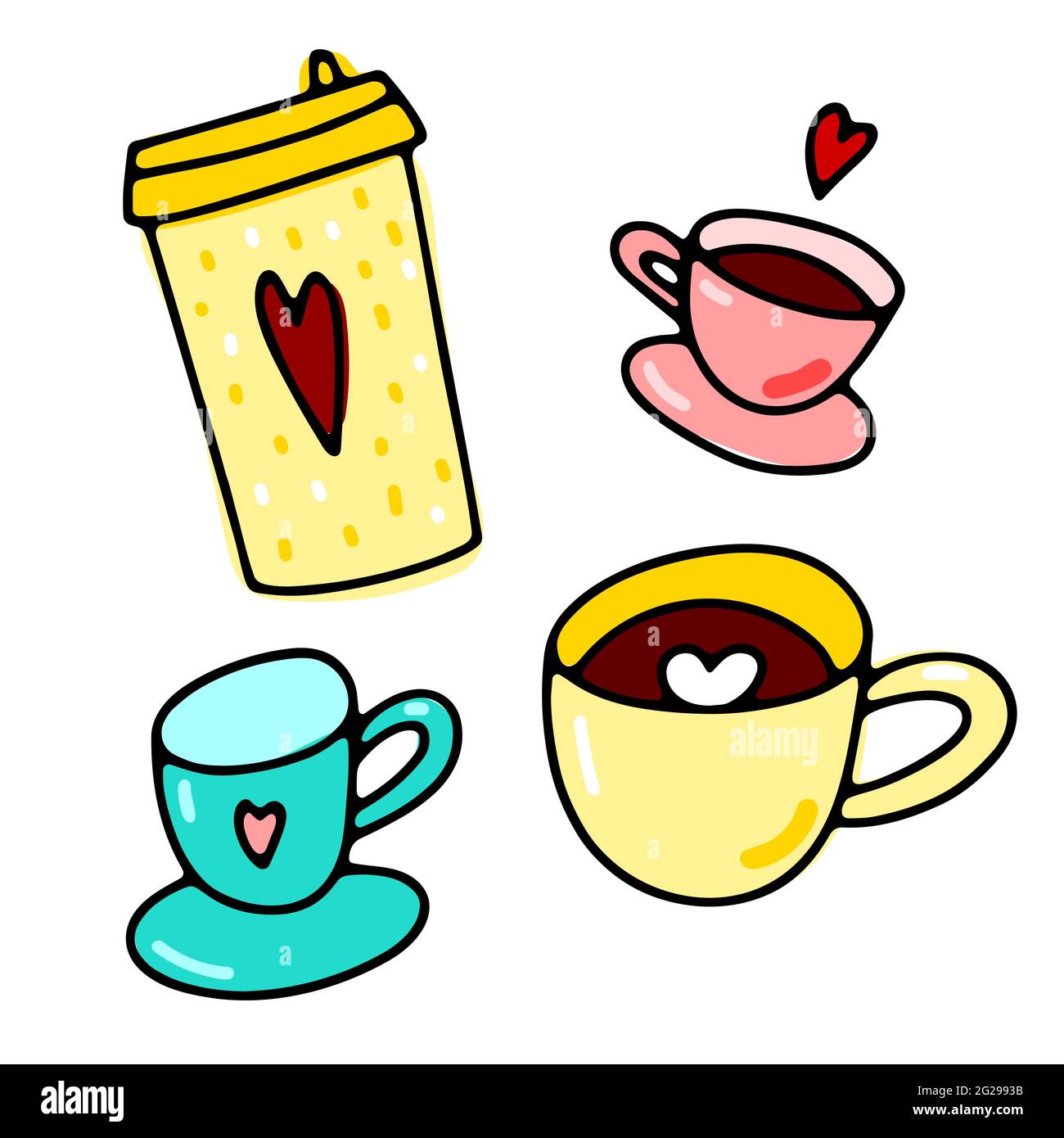 Cute Coffee Cup Clip Art