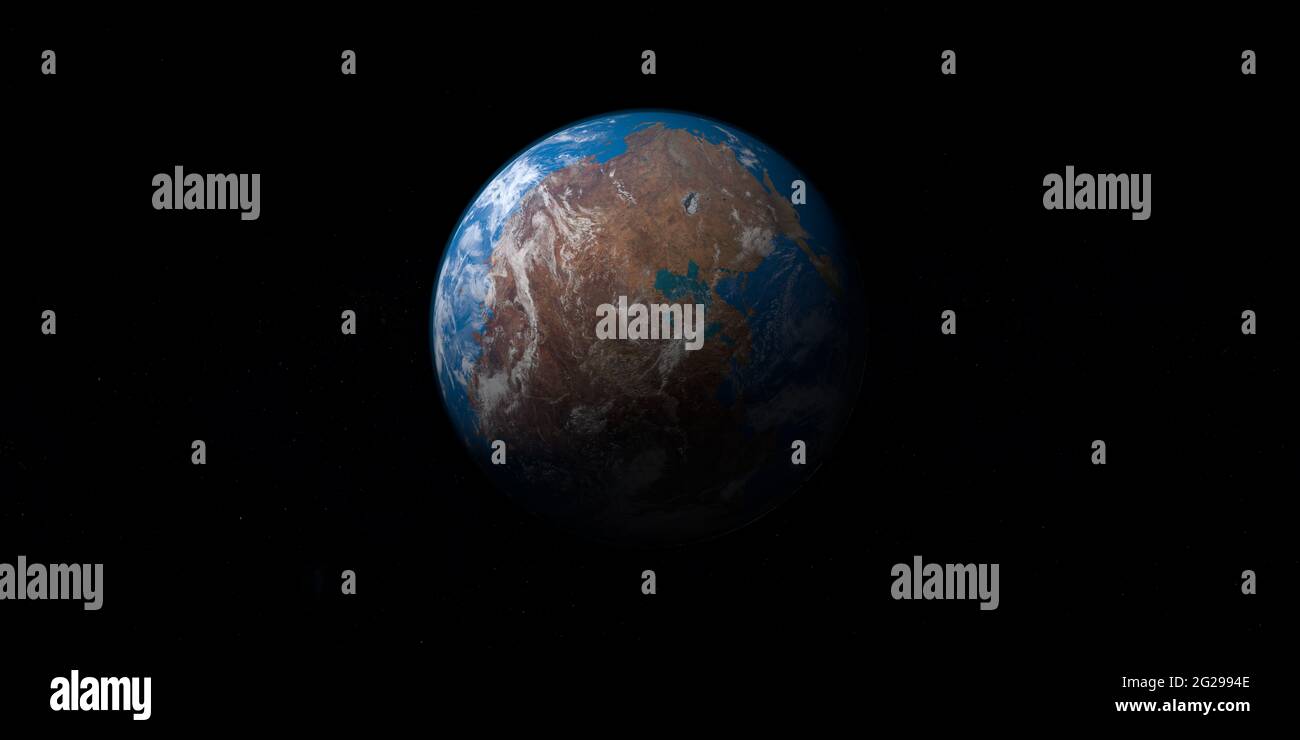 Ancient supercontinent Pangea in earth planet Stock Photo - Alamy